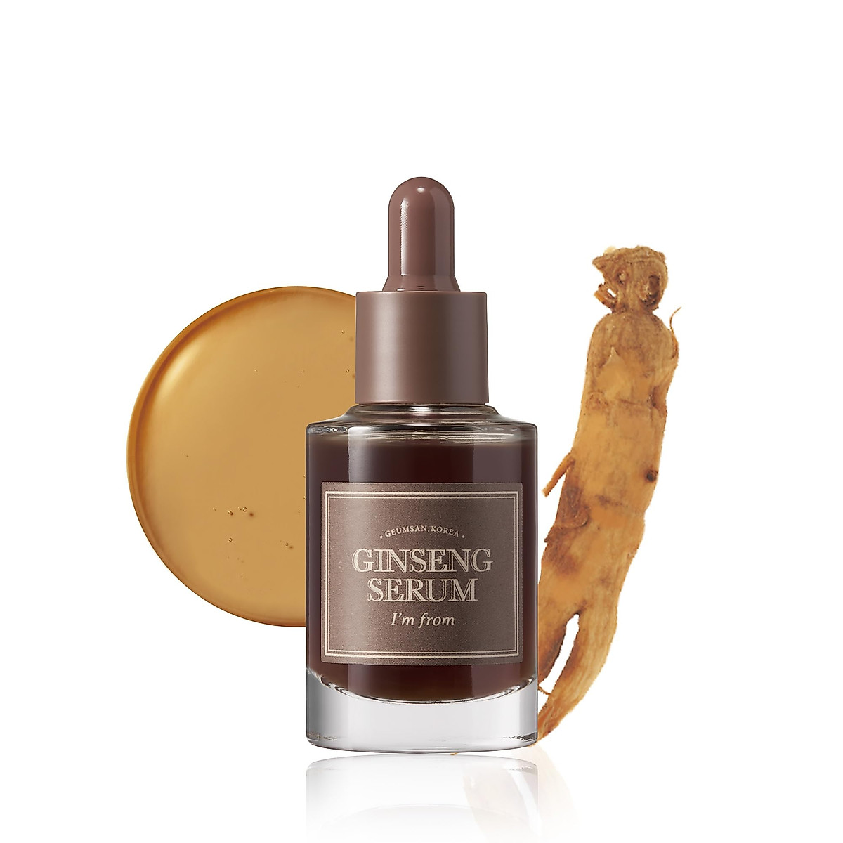 [I'M FROM] Ginseng Serum, 30ml, elasticity, anti-wrinkle, 7.98% ginseng extract