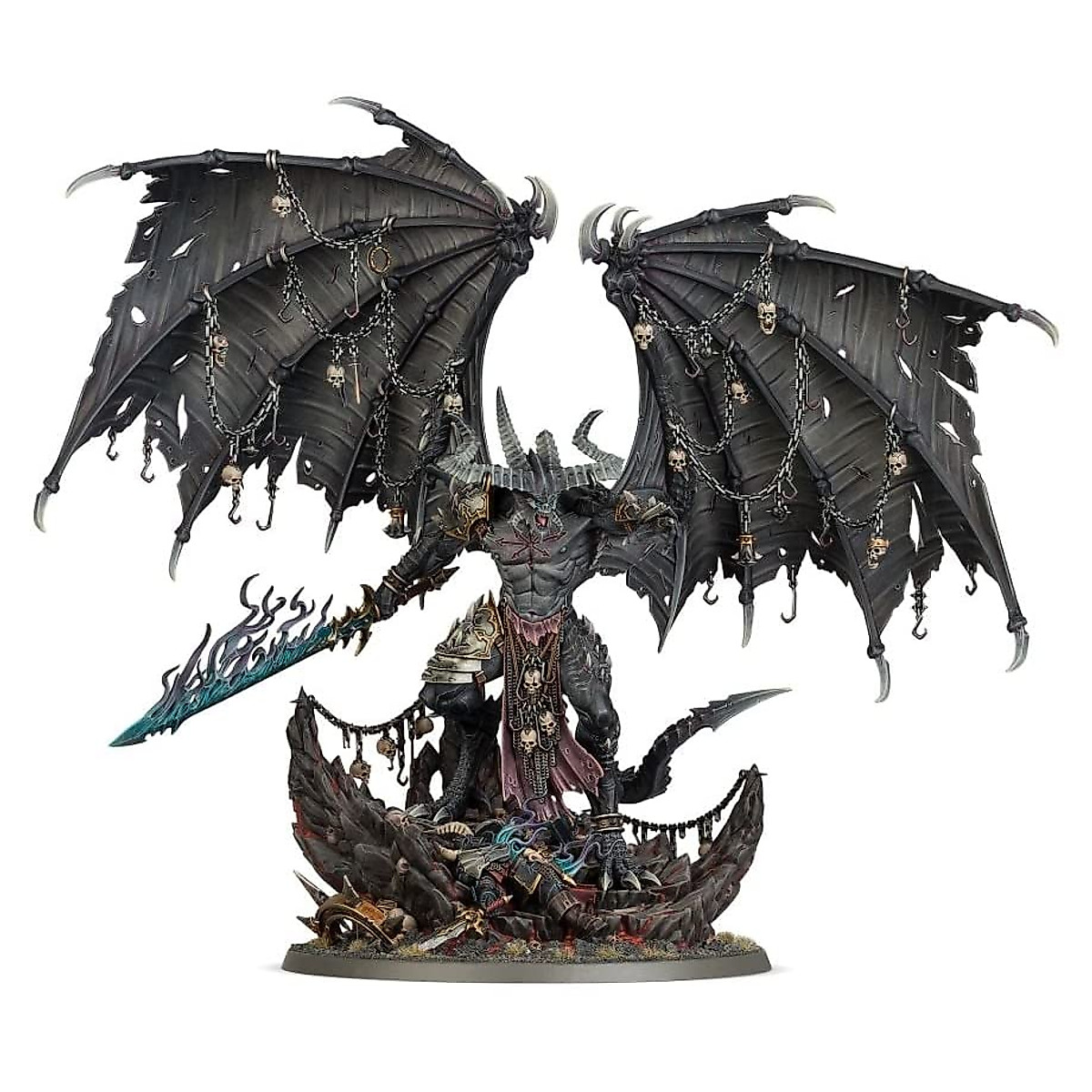 Games Workshop Slaves to Darkness Be'lakor Warhammer Age of Sigmar model building figure