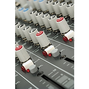 Allen & Heath ZED-14 - 14-Channel Touring Quality Mixer with USB I/O (AH-ZED-14),Grey/Red