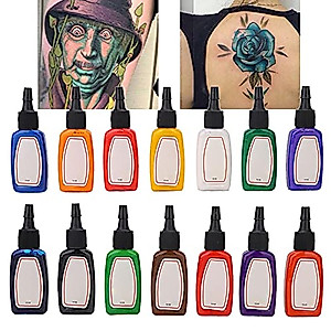 Tattoo Ink Tattoo Ink Set 14 Colors Tattoo Ink Set Piercing & Tattoo Supplies Makeup Pigment Set Tattoo Ink