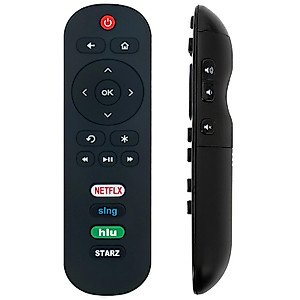 RC280 Replacement Remote fit for TCL Roku TV 32S305 49S405 49S403 43S303 55S403 32S301 50FS3800 32S3750 32S3800 32S4610R 32S3850A 32S3700 43FP110 40FS4610R 43S405 40S305 43S305 55S405 32FS4610R 32S800