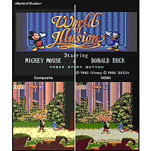 HDMI Cable for Sega Genesis Model 1/2 / 3, Sega CD, Sega CDX, Sega 32X, Sega Nomad, Original Sega Master System Console