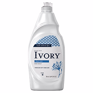 2 Pk. Ivory Classic Scent Dishwashing Liquid Dish Soap 24 Fl. Oz (48 Fl. Oz Total)