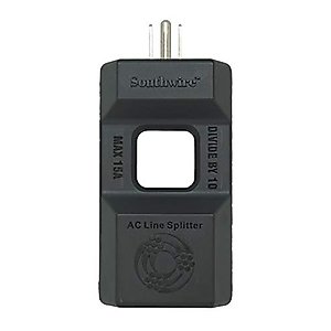 Southwire 60040S Line Splitter, UL LISTED, Black