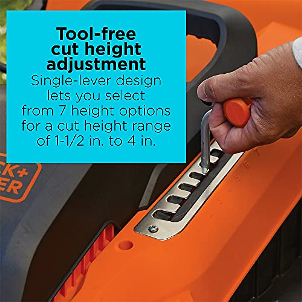 BLACK+DECKER Lawn Mower, Corded, 13-Amp, 20-Inch (MM2000)