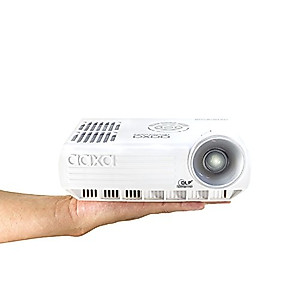 AAXA M4 Mobile LED Projector with 90 Minute Battery Life, WXGA 1280x800 Resolution, 800 Lumens, DTV Onboard, 20,000 Hour LED