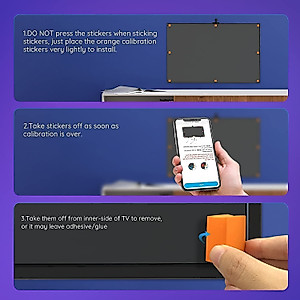 Govee Envisual TV LED Backlights for 75-85 inch TVs, 16.4ft RGBIC WiFi DreamView T1 TV Backlights with Camera, Works with Alexa & Google Assistant, App Control, LED Lights for TV, Scene Mode, H6199