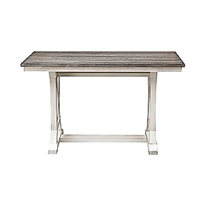 Coast to Coast Bar Harbor II Counter Height Dining Table, Cream, 30" D x 60" W x 36" H