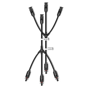 ACOPOWER 330Watts Flexible Solar RV Kit w/ 30A Waterproof Charge Controller, Solar Cable Wire,Tray Cable and Y Branch Connectors,Cable Entry Housing for Marine, RV, Boat, Caravan