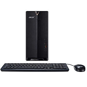 Acer Aspire TC-885-ACCFLi5 Desktop, 8th Gen Intel Core i5-8400, 12GB DDR4, 2TB HDD, 8X DVD, 802.11ac WiFi, Windows 10 Home