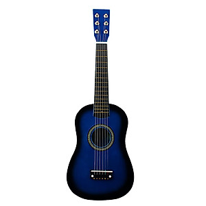 Alipis Folk Acoustic Guitar Music Instrument 23 Inch 6- String Mini Guitar Classical Acoustic Guitar for Beginners Adult Music Lover