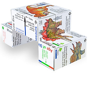 ZooBooKoo Factual Dinosaur - T-Rex & Friends Cube Book