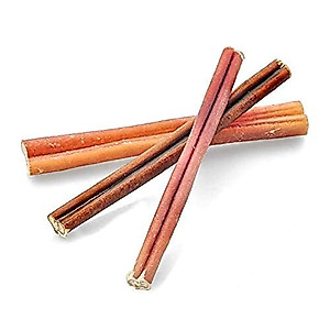 Best Bully Sticks 6 Inch All-Natural Bully Sticks for Dogs - 6” Fully Digestible, 100% Grass-Fed Beef, Grain and Rawhide Free | 8 oz