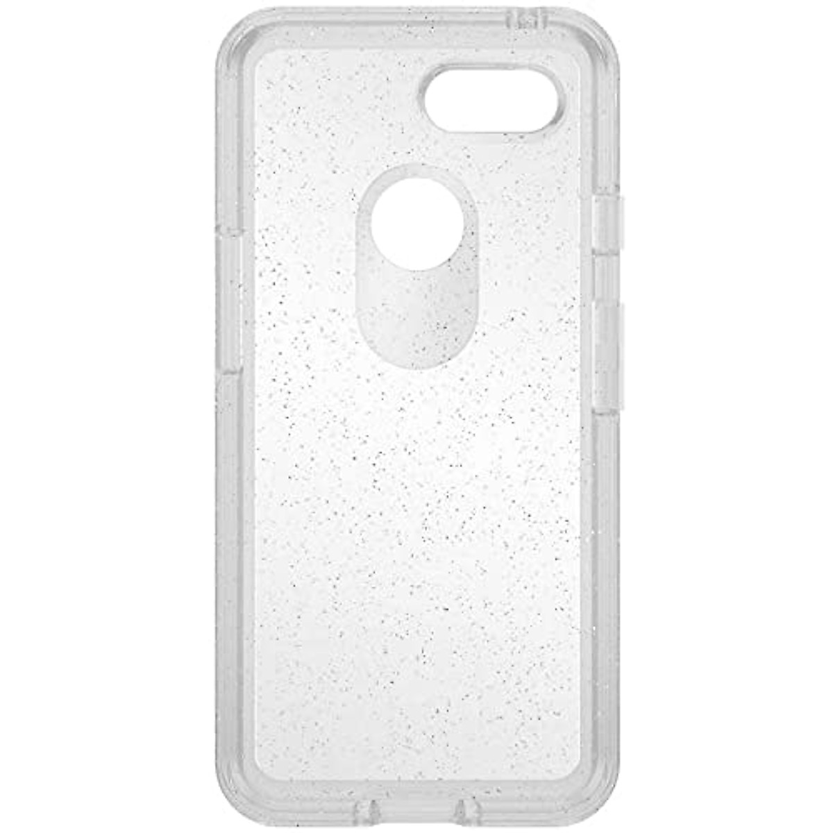 OtterBox Symmetry Clear Series Case for Google Pixel 3 XL - Non-Retail Packaging - Stardust (Silver Flake/Clear)