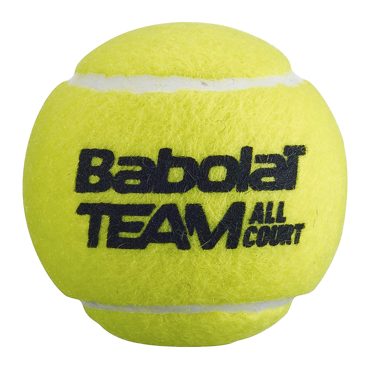 Babolat Team All Court x 4 Balls, Unisex, Adults, Yellow (Black), One Size