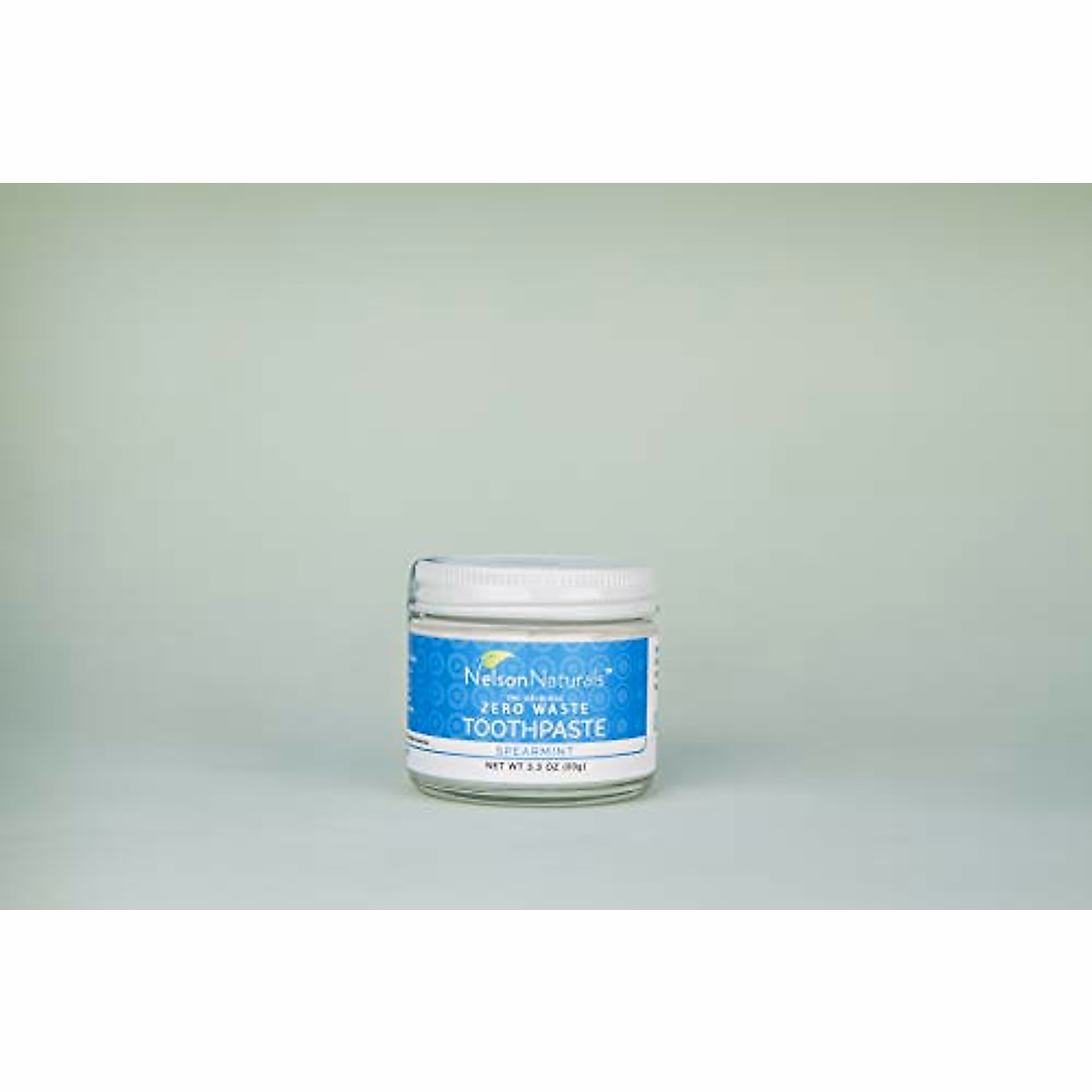 Nelson Naturals Spearmint Fluoride Free Toothpaste 3.3 oz