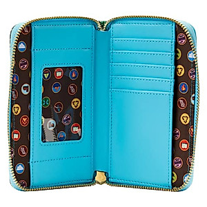 Loungefly Up Moment Jungle Stroll Zip Around Wallet