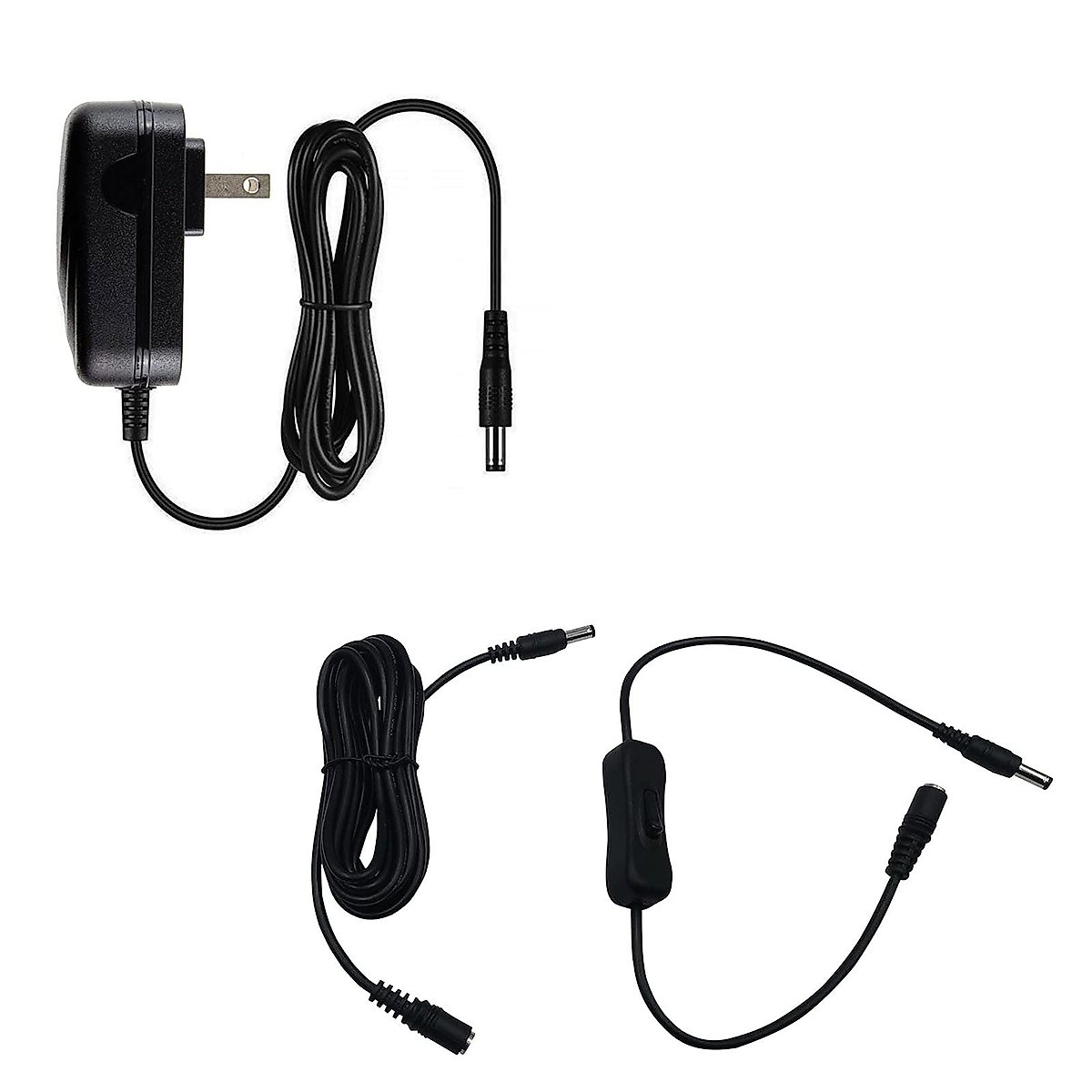 MyVolts 9V Power Supply Adaptor Compatible with/Replacement for Sega CD 1, CD 2 Game Console - US Plug with Extension and ON/Off Switch