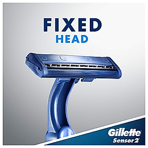Gillette Sensor2 Disposable Razors 12 ea.(Pack of 2)