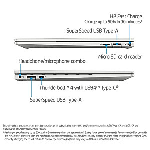 2022 Newest HP Envy Laptop, 13.3" Full HD 1080P Non-Touch 400nits Display, Intel Core i5-1135G7 Quad-Core Processor, 8GB RAM, 128GB SSD, Backlit Keyboard, WiFi 6, Webcam, HDMI, Windows 11 Home, Silver
