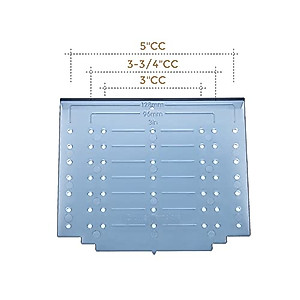 Ravinte Cabinet Door & Drawer Hardware Installation Template Kit Include Drill Bit Mounting Template for Cabinet Knob, Cabinet Pulls
