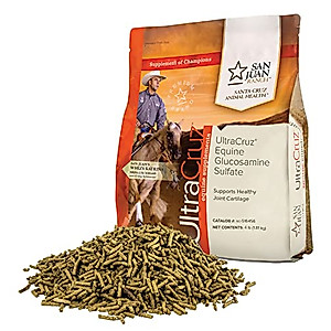 UltraCruz-sc-516456 Equine Glucosamine Sulfate Joint Supplement for Horses, 4 lb, Pellet (32 Day Supply)