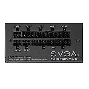 EVGA SuperNOVA 850 GM, 80 PLUS Gold 850W, Fully Modular, ECO Mode with FDB Fan, 10 Year Warranty, Includes Power ON Self Tester, SFX Form Factor, Power Supply 123-GM-0850-X1
