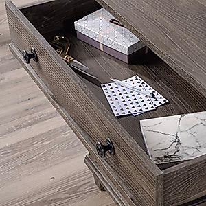 Sauder Hammond Library Base, L: 32.87" x W: 15.04" x H: 30.0", Emery Oak Finish