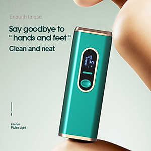 FENCY Laser Hair Removal Device for Women and Men, Cooling System, 5 Energy Levels and 990,000 Flashes, at-Home Permanent Painless IPL Hair Remover for Armpits Legs Facial Whole Body