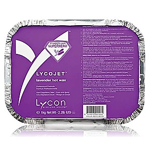Lycon Wax ~ LYCOJET LAVENDER 1kg / 35oz Strip-less Wax