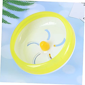 GARVALON 1Pc Small Animal Toy Pet Toy Hamster cage Hamster Toys for Small Jogging Wheel Hamster Hedgehog Supplies Pet Exercise Hamster House Animal Toys Chinchilla Toys Small pet Runner