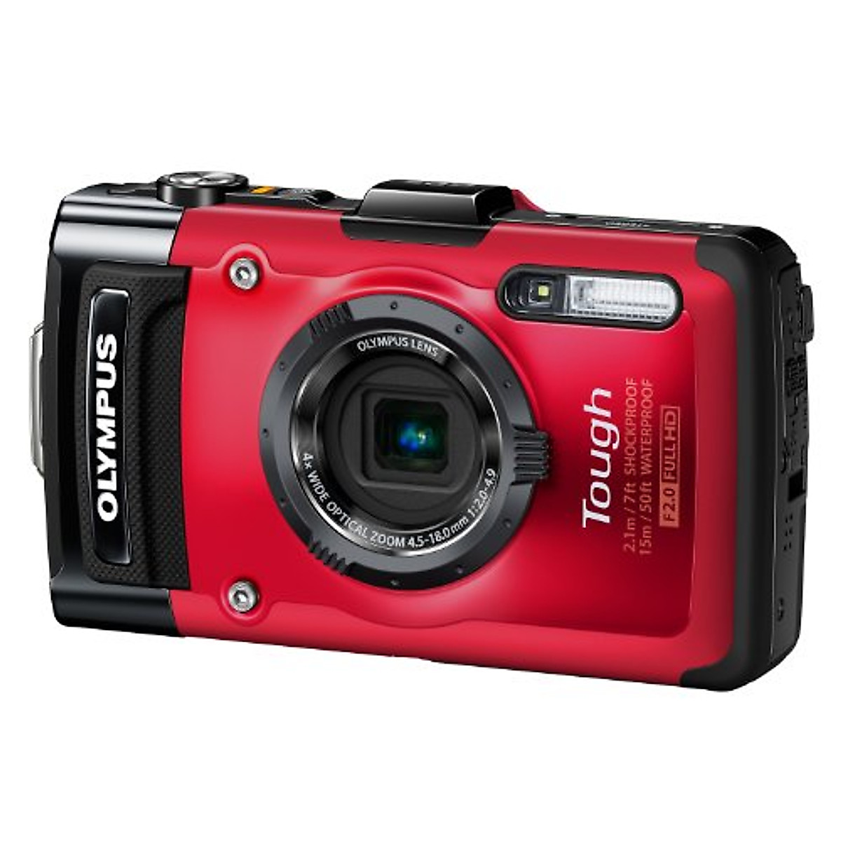Stylus Tough TG-2 - Digital Camera - red