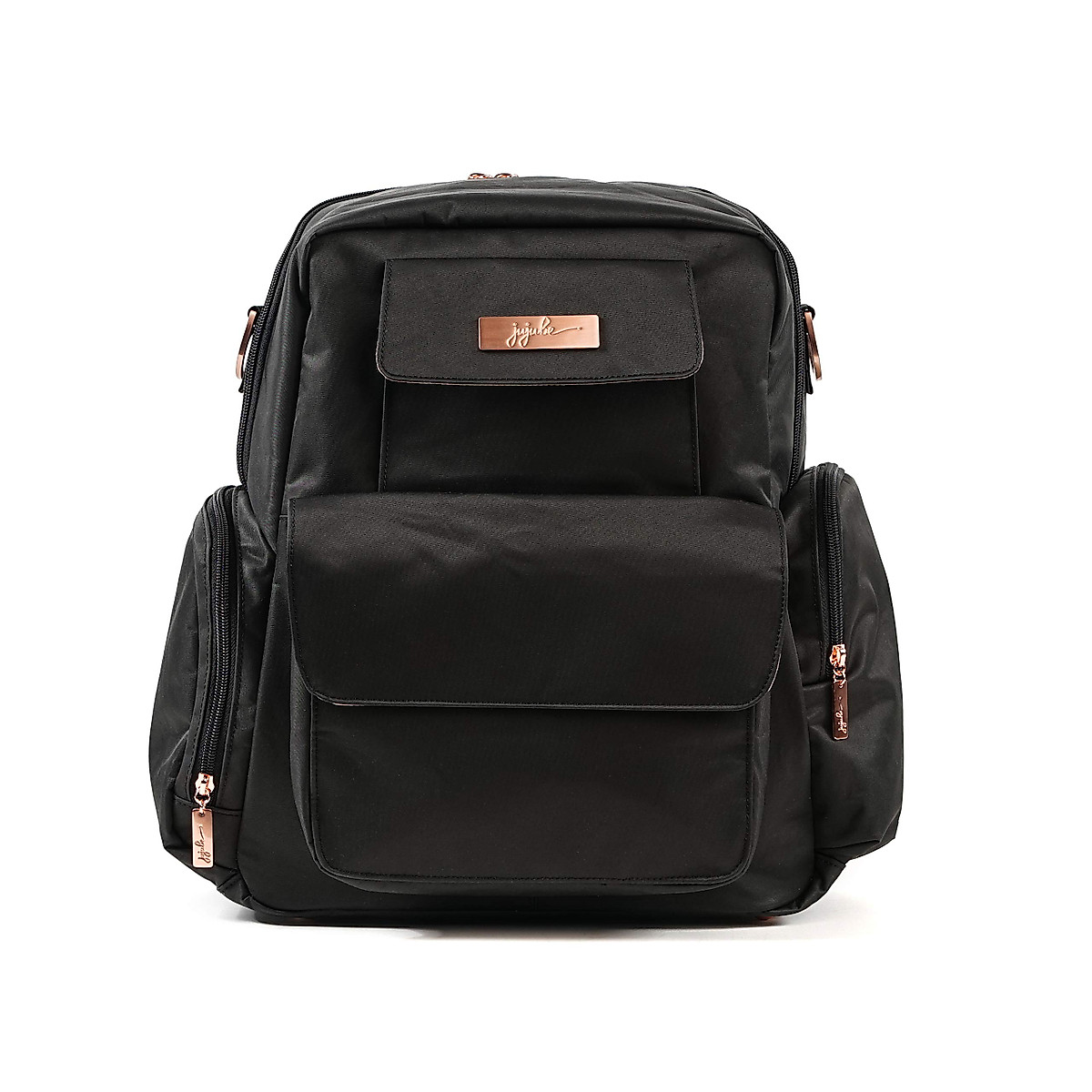 JuJuBe Be Nurtured Large Breast Pump Backpack Rose Collection, Knight Rose, Midnight Posey, One Size