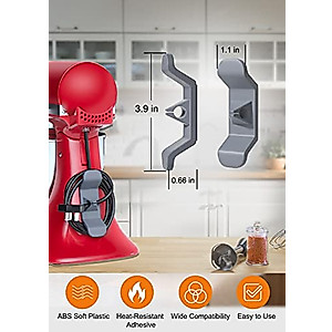 Cord Organizer for Appliances, Sticky and Sturdy Cord Wrapper, Kitchen Appliance Cord Organizer Stick On Mixer, Small Appliances, Pressure Cooker, Coffee Maker, Blender, and Air Fryer (6 PCS)