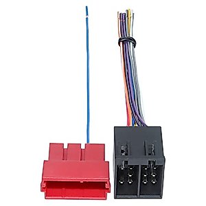 RED WOLF ISO Car Radio Stereo Wiring Harness Connector Plug Compatible with Hyundai Sonata Accent Elantra, KIA Sedona Soul 2009-2014 Aftermarket Stereo Installation CD Player w/Infinity Sound System