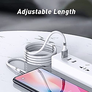 Magnetic Charging Cable,(3FT) Super Organized Charging Magnetic Absorption Nano Data Cable for Galaxy S21/S20 Ultra S10 S10E S9 Note 20 10 9 8 Pixel, LG V30 G6, Nintendo Switch, OnePlus 5 etc (3 ft)
