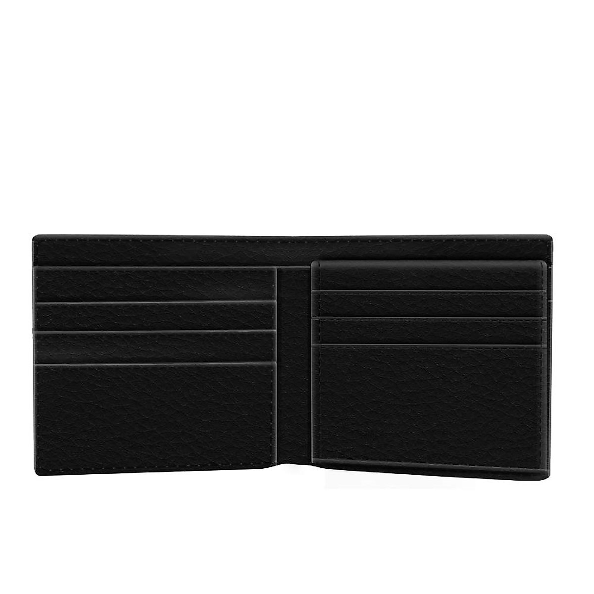 Ztion Unique Desige Pattern - Democrat Donkeys pattern on red stripes, Slim Front Pocket Wallet Billfold RFID Blocking