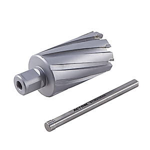 ACTOOL 1-5/8'' Diameter x 2'' Depth of Cut Carbide Tipped TCT ANNULAR Cutter with 3/4'' Weldon Shank