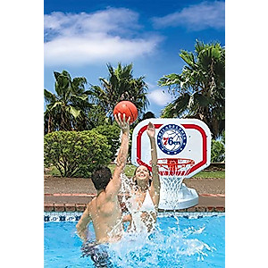 Poolmaster72923 Philadelphia 76ers NBA USA Competition-Style Poolside Basketball Game