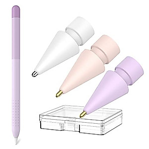 Apple Pencil 1st Generation Case + 3 Pack Apple Pencil Tips