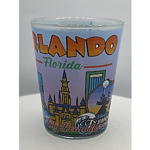 ORLANDO Florida SHOT GLASS 2 OZ.