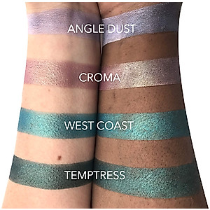 Concrete Minerals Eyeshadow, Silky- Smooth and Highly Pigmented, Longer-Lasting With No Creasing, 100% Vegan and Cruelty Free, Handmade in USA, 8 Grams Loose Mineral Powder (Mermaid)