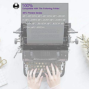 TengSheng Compatible Ink Cartridges Replacement for Brother LC75 LC71 LC79 XL use for MFC-J6710DW MFC-J6910DW MFC-J835DW MFC-J430W MFC-J6510DW MFC-J280W (4BK 2C 2M 2Y 10PK)