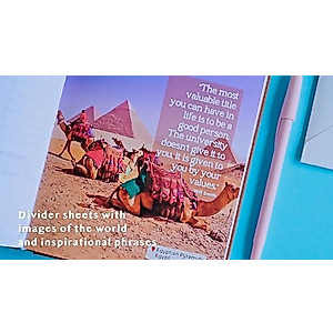 EcuaTerra Undated Daily Planner 2023-2024 - Productivity Agenda 2023-2024, Habit Tracker, Work Planner Organizer Notebook, to Do List Notebook, Gratitude & Goals Journal, Inspiring Quotes