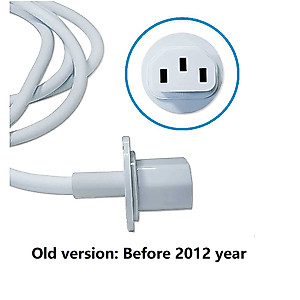 WESAPPINC Replacement Extension Cable for Apple Power Mac G5 iMac 20" 21.5" 24" 27" Power Supply Cord