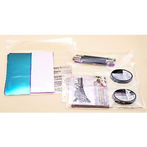 Totally-Tiffany PD79 SS Dbl 10pc ScrapRack Double Sided Duo 4x1, Clear