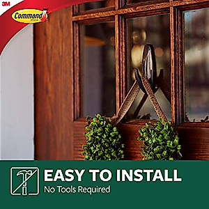 Command Designer, Large, 1-Hook (17083BZ-AWES), Outdoor-Metallic Bronze