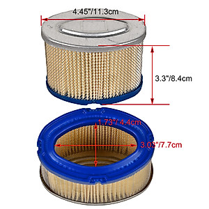 HIFROM 140-2105 Air Filter Element Compatible with Onan QG RM KVD & Microlite KV KVC Model Generators 1402105