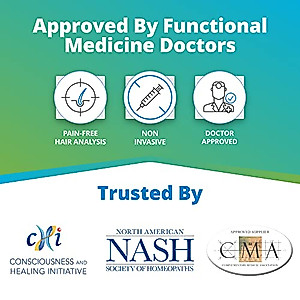 5Strands Food Intolerance Test, 640 Items Tested, Food Sensitivity at Home Test Kit, Accurate Hair Analysis, Health Results in 5-7 Days, Gluten, Soy, Dairy, Protein