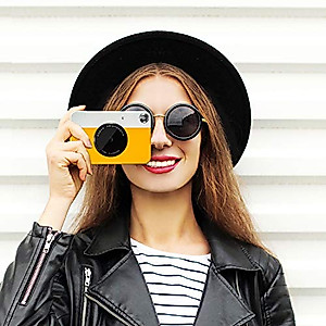 Kodak PRINTOMATIC Digital Instant Print Camera (Yellow) with Kodak 2ʺx3ʺ Premium ZINK Photo Paper (50 Sheets)